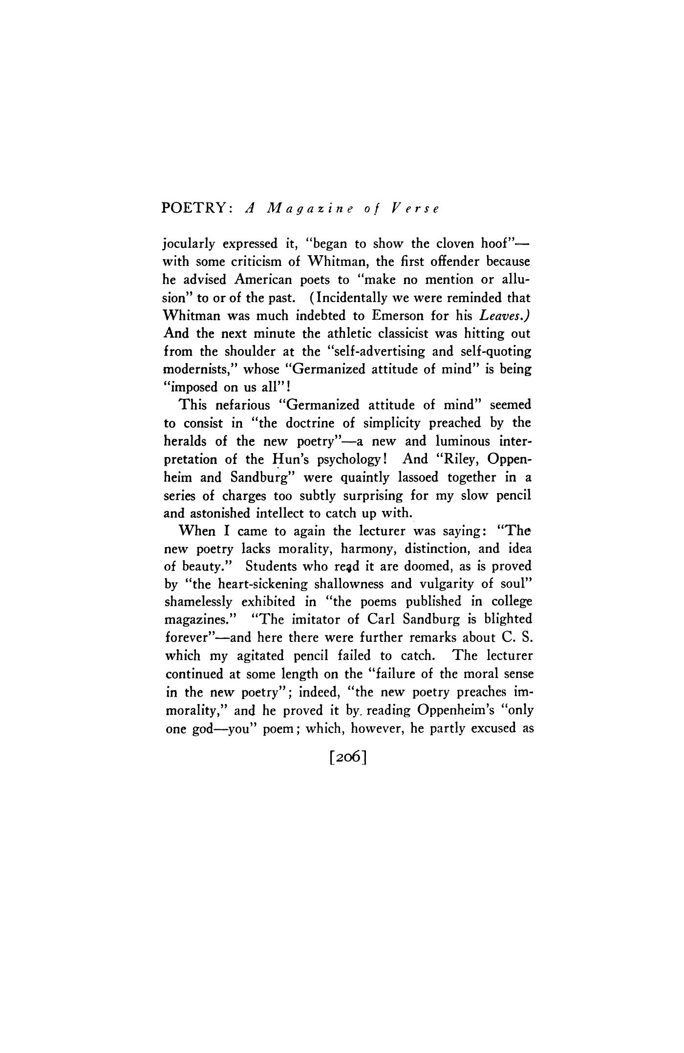 The Poetry Foundation