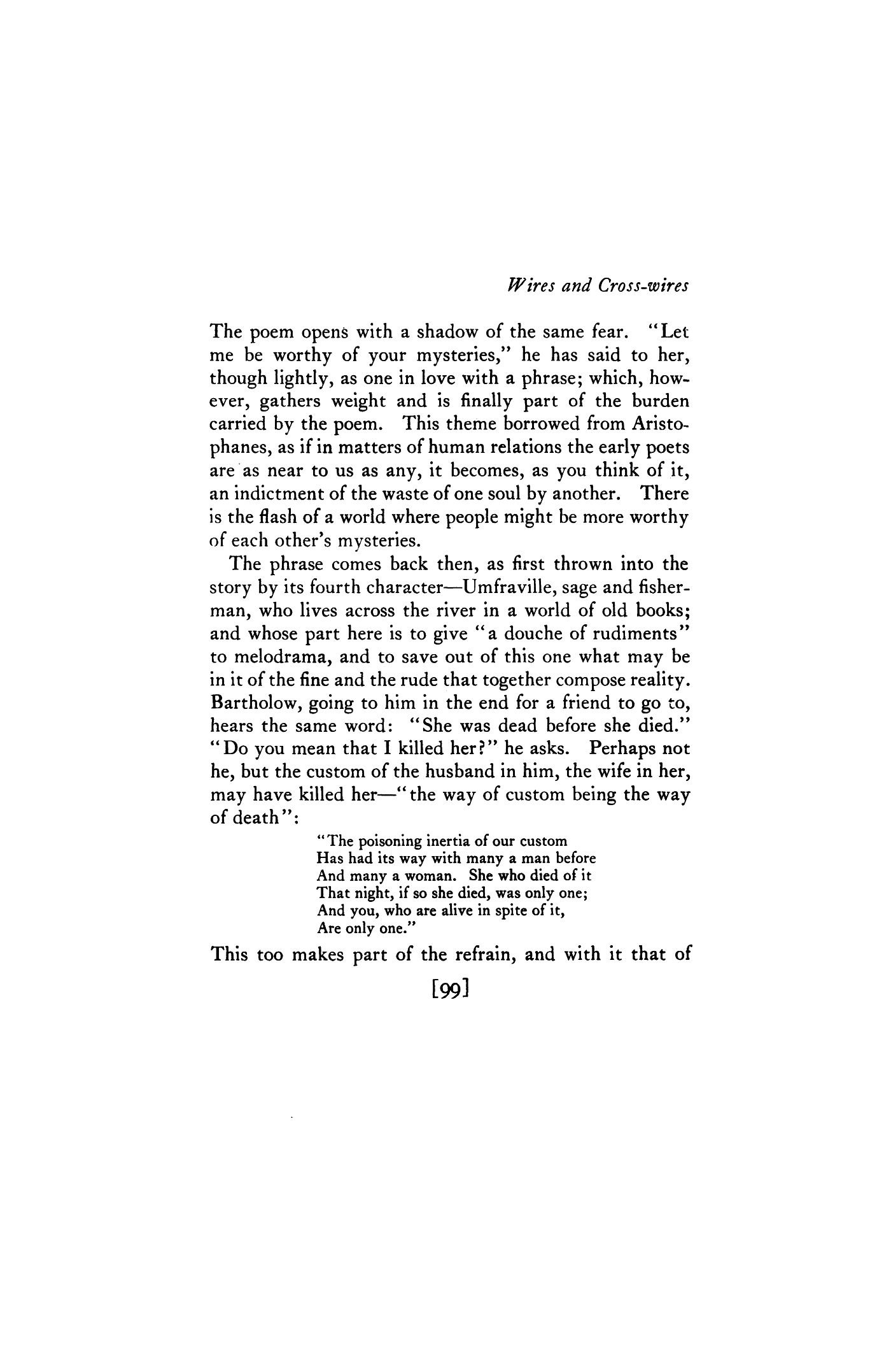 Wires and Cross-Wires by Dorothy Dudley | Poetry Magazine