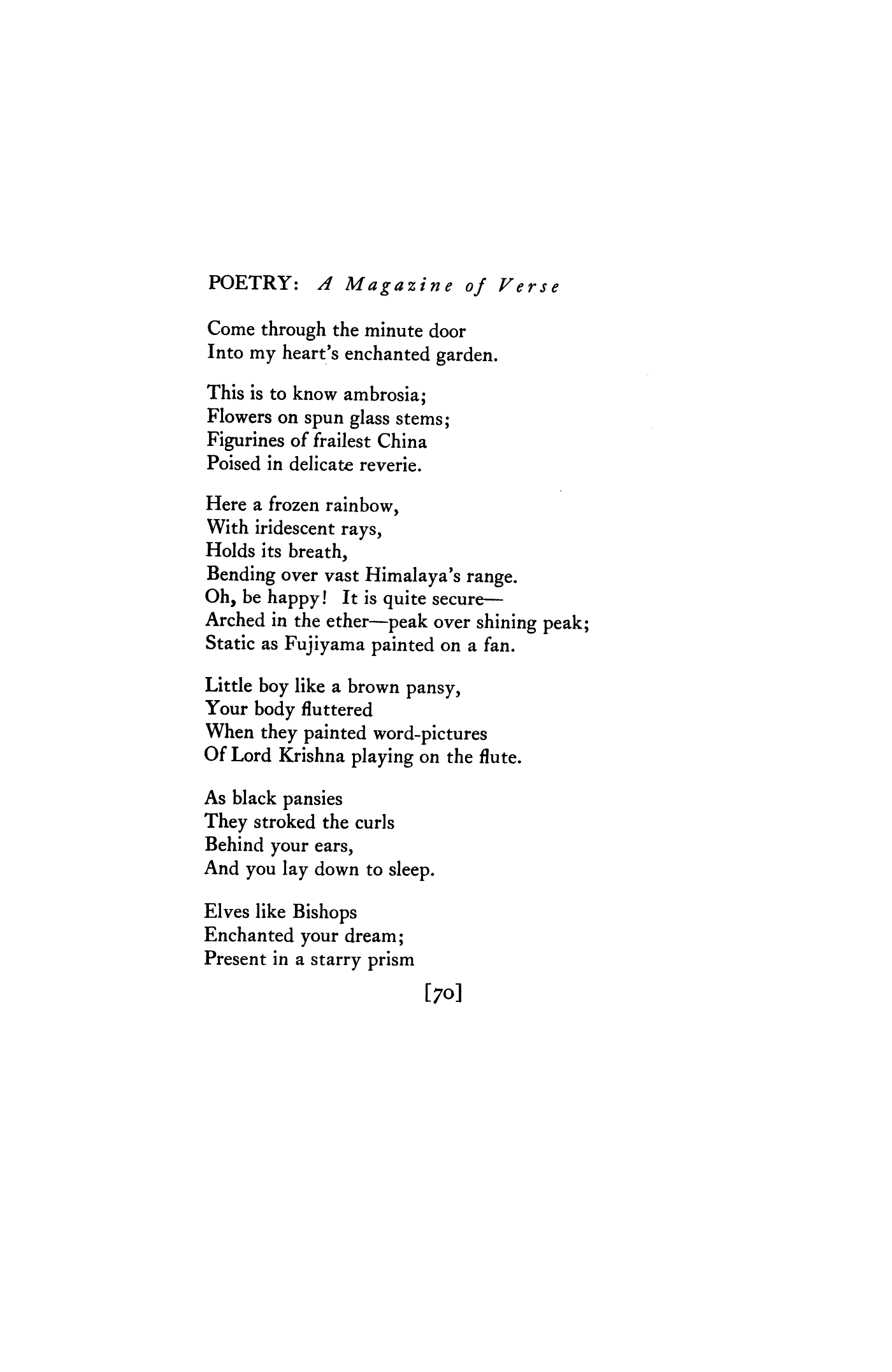 Absolutely and Sincerely by Mark Turbyfill | Poetry Magazine