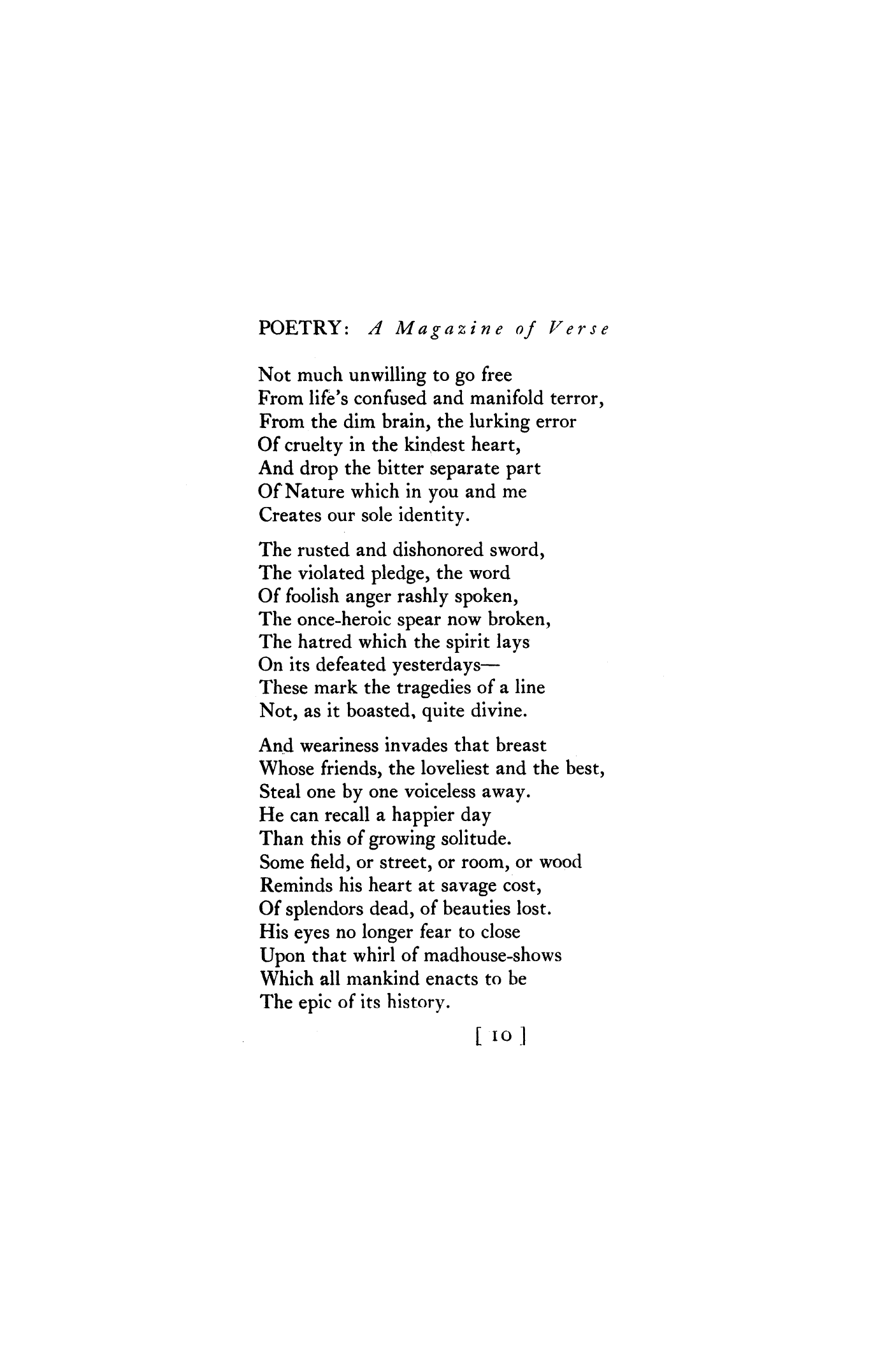 On Dying By Arthur Davison Ficke Poetry Magazine