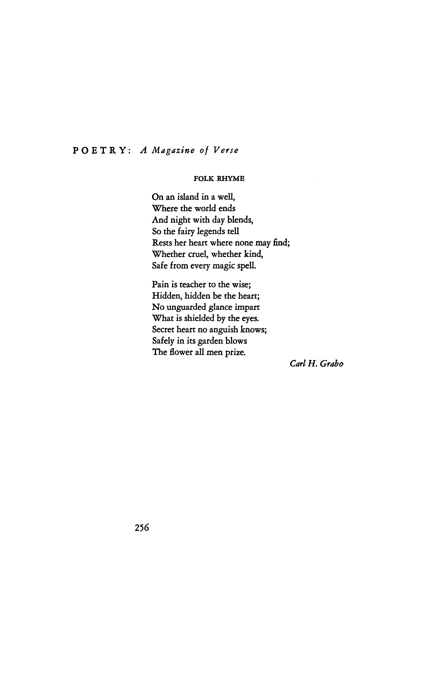 The Poetry Foundation