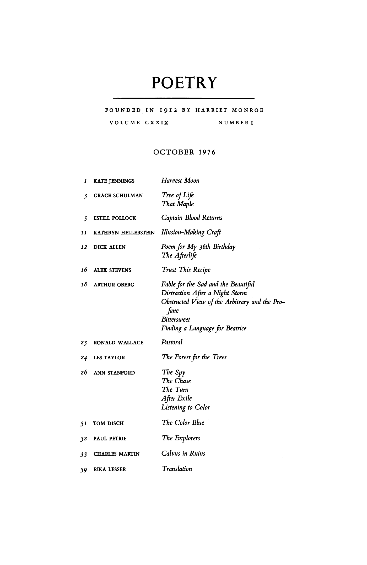 The Poetry Foundation