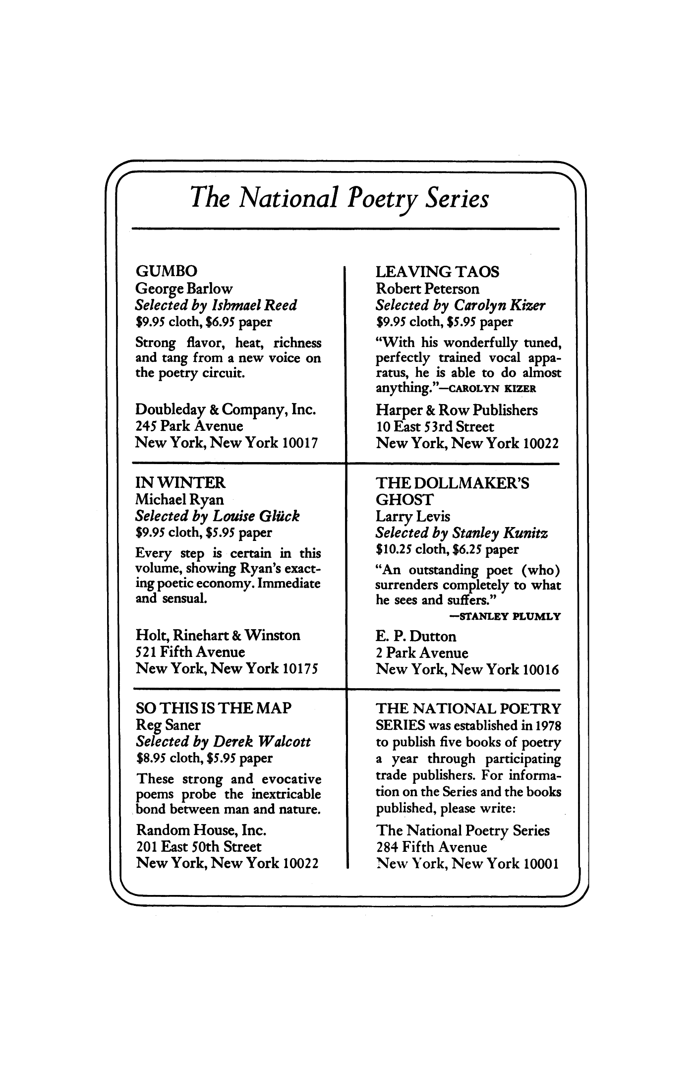 The Poetry Foundation