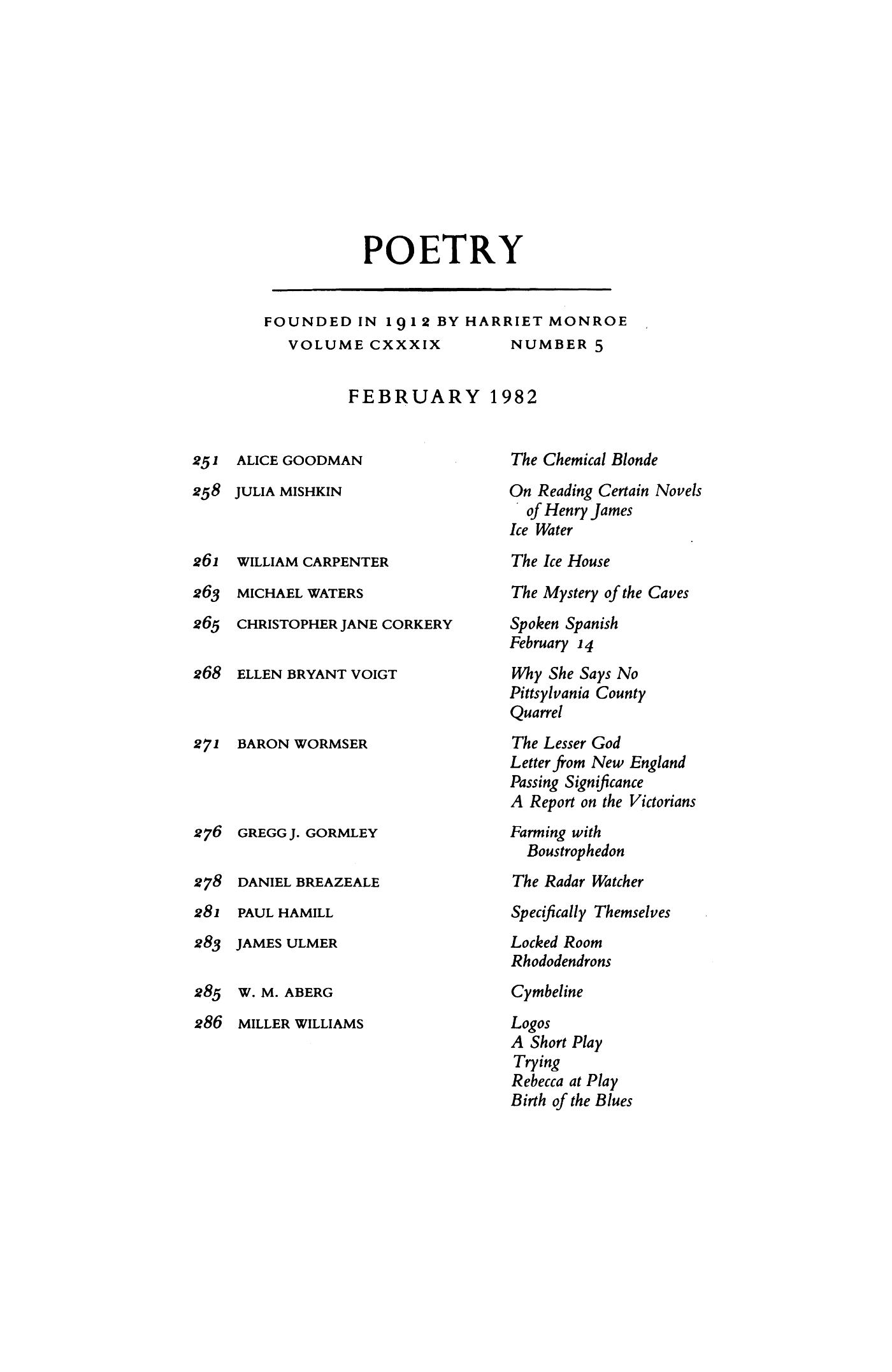 The Poetry Foundation