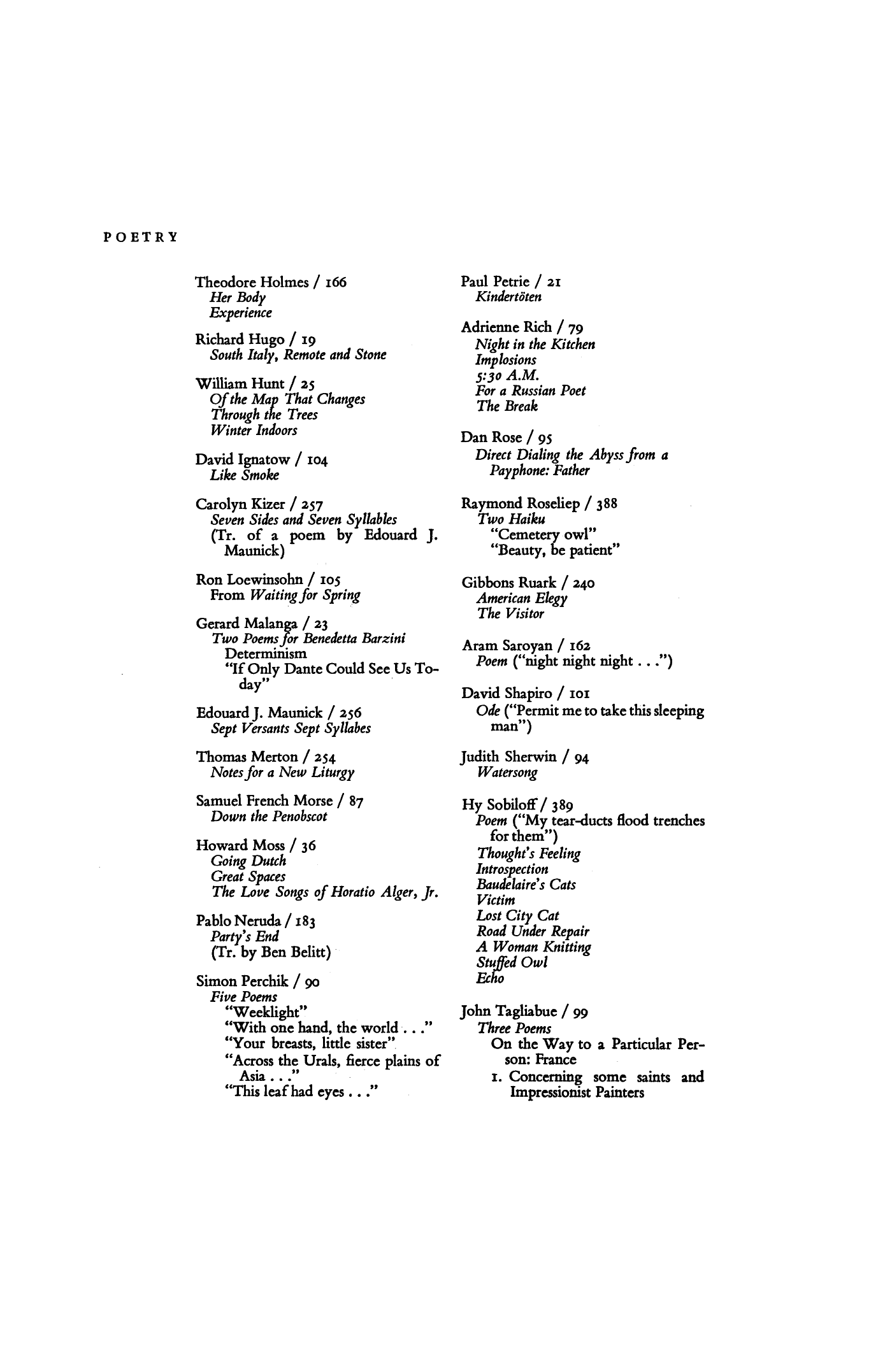 The Poetry Foundation