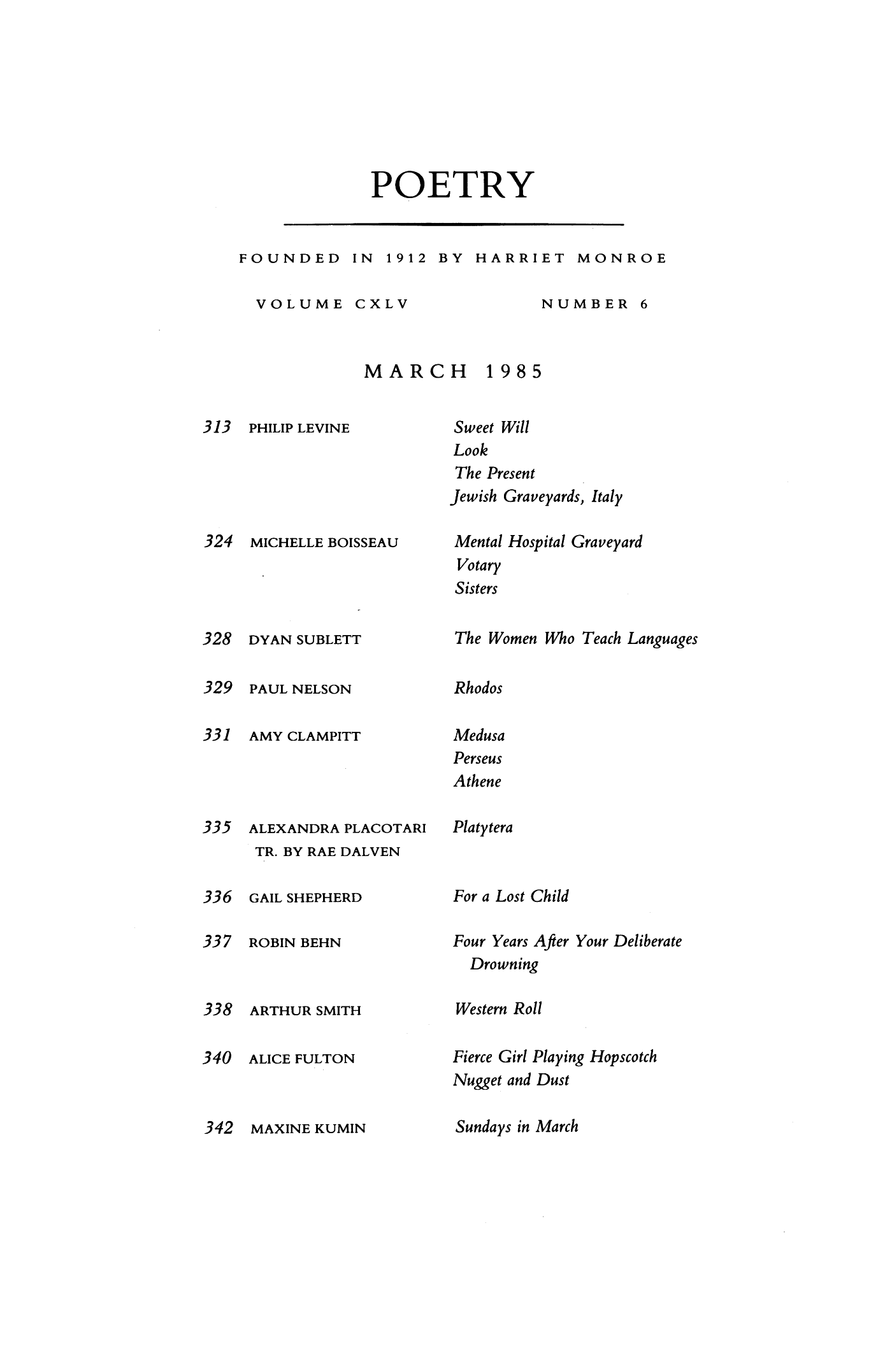 The Poetry Foundation