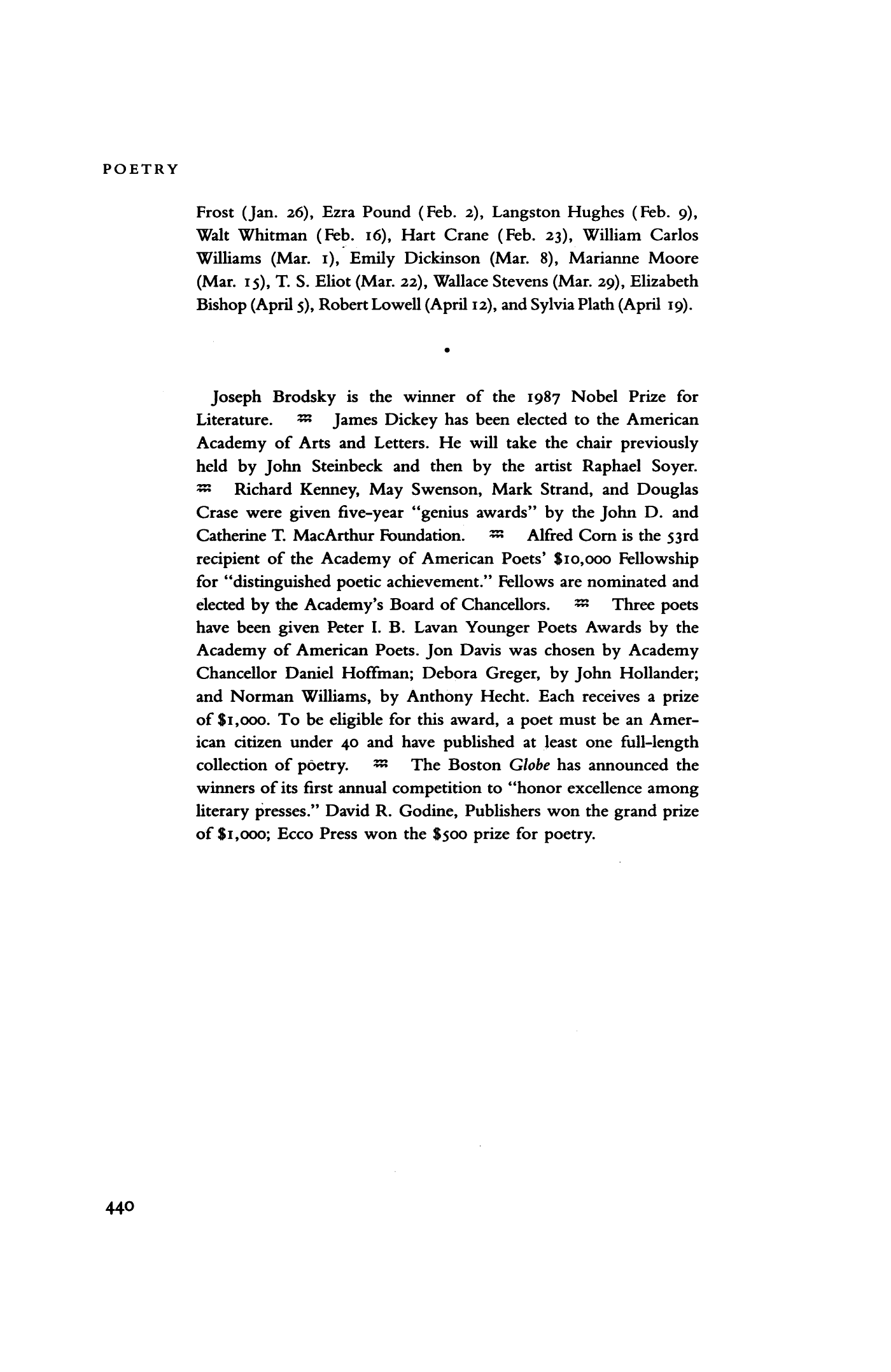 JSTOR Detail | Poetry Magazine