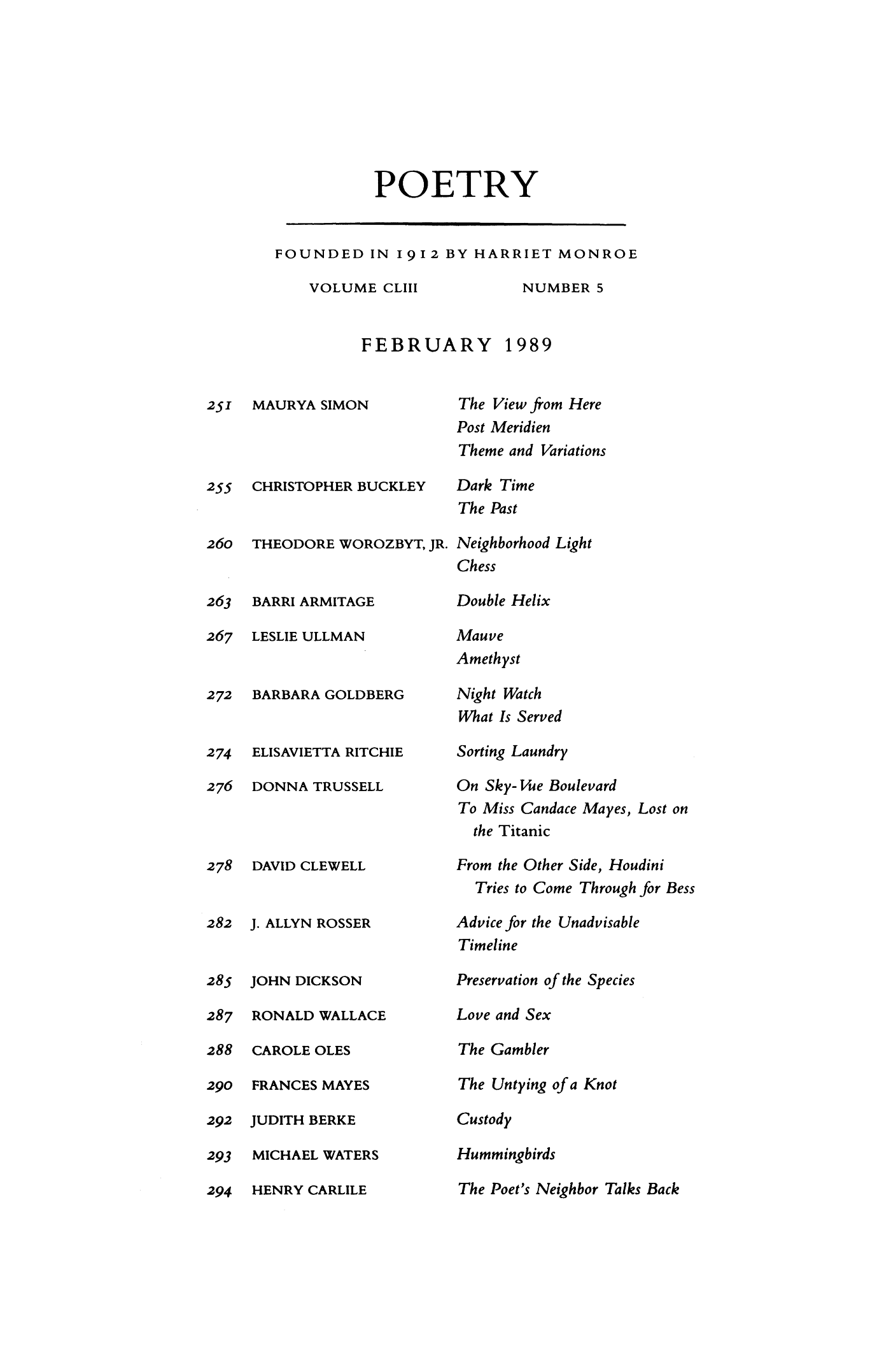 The Poetry Foundation