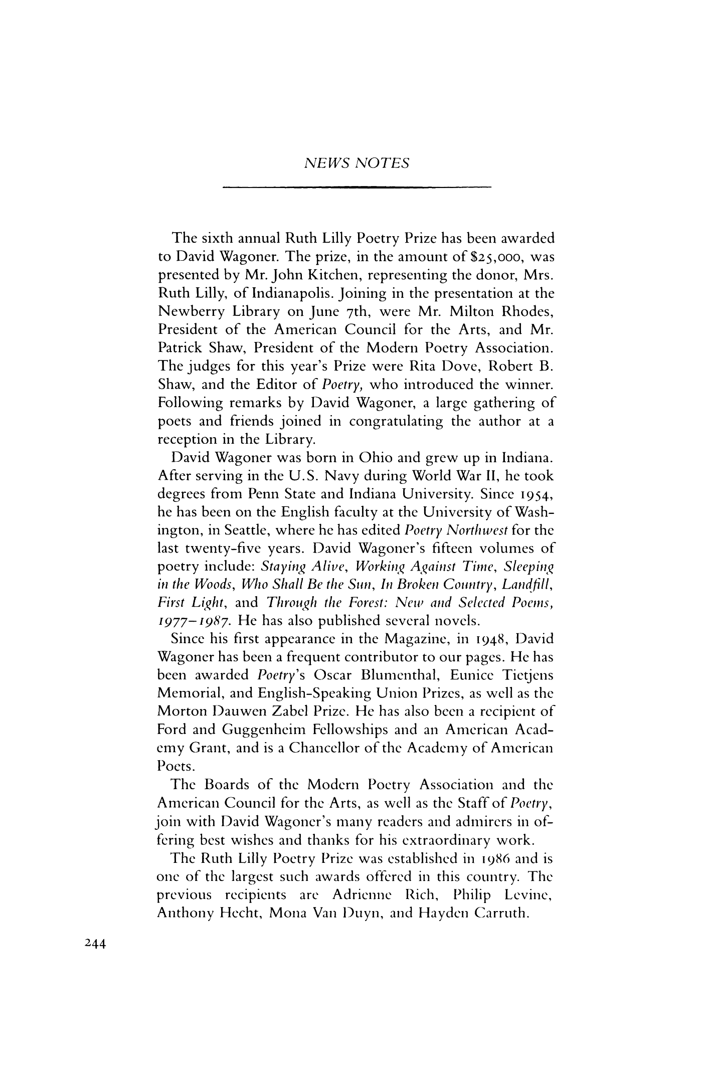 The Poetry Foundation