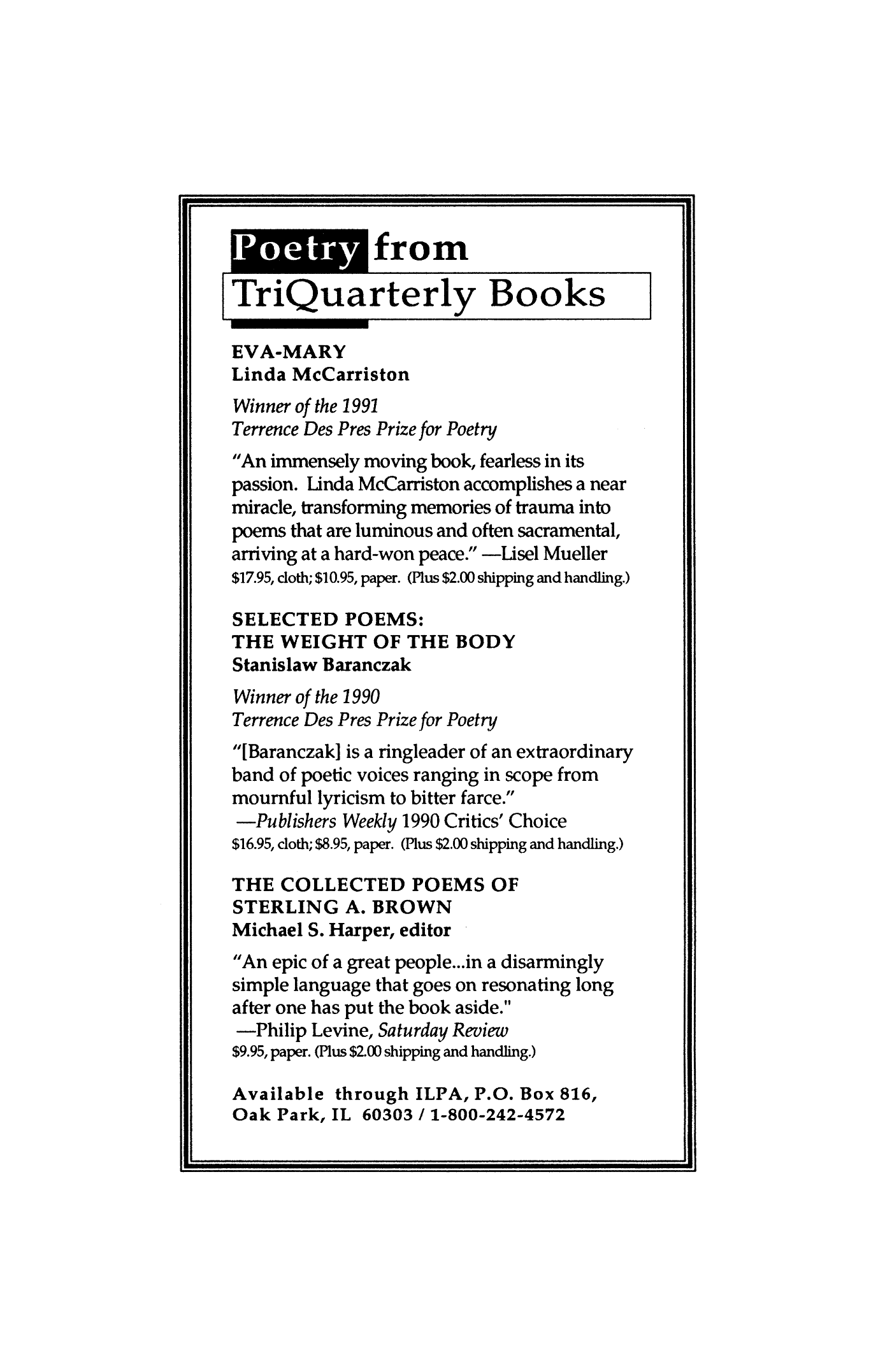 JSTOR Detail | Poetry Magazine